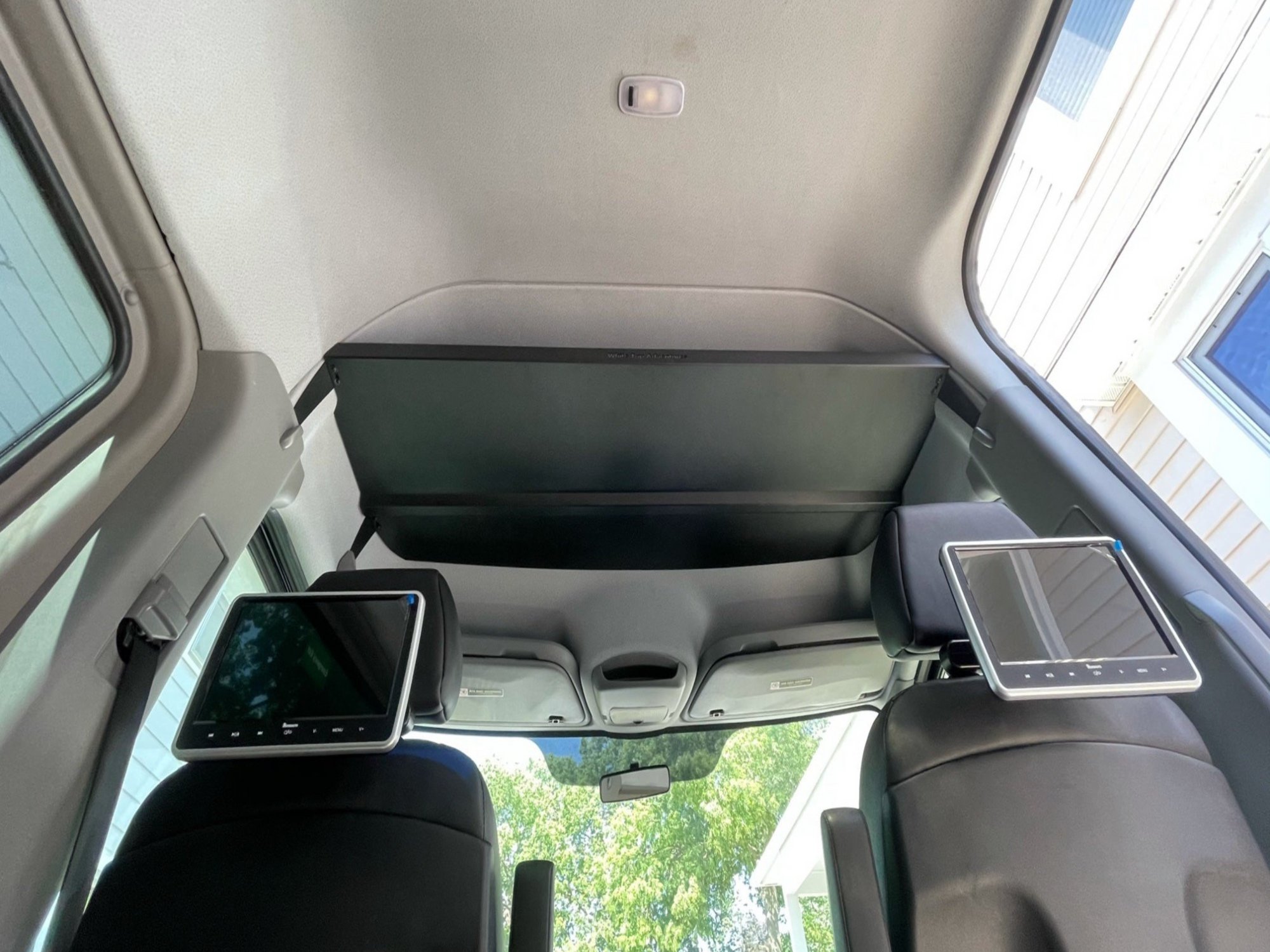 SPRINTER HEADLINER SHELF INCLUDES CURTAIN ROD AND LINER 2007-2018 ...